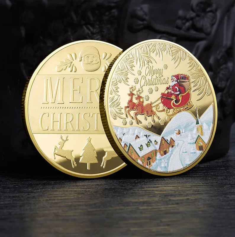Santa Claus Collectible Christmas Coin. – Deluxe Imports Tasman