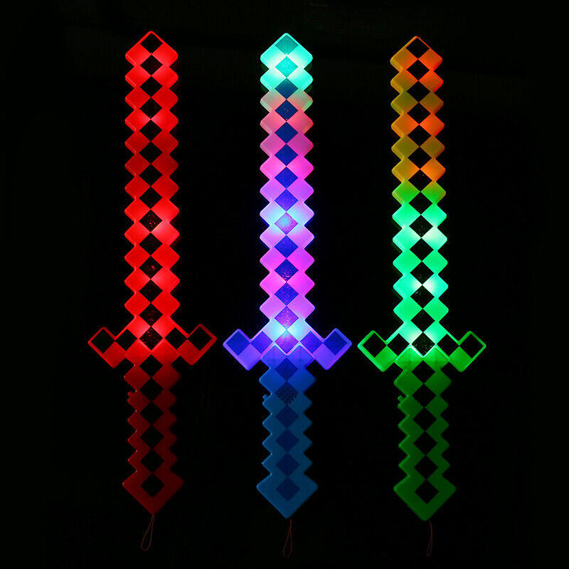 Led Light Up Diamond Pixel Sword - FREE SHIPPING*** – Deluxe Imports Tasman
