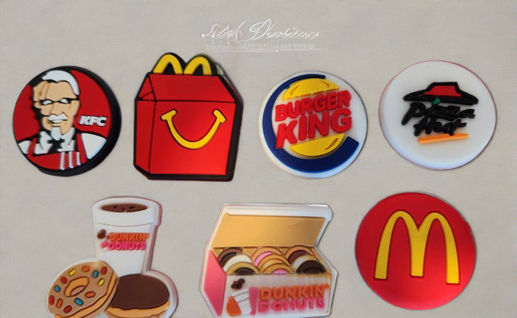Fast Food Croc Charms. – Deluxe Imports Tasman